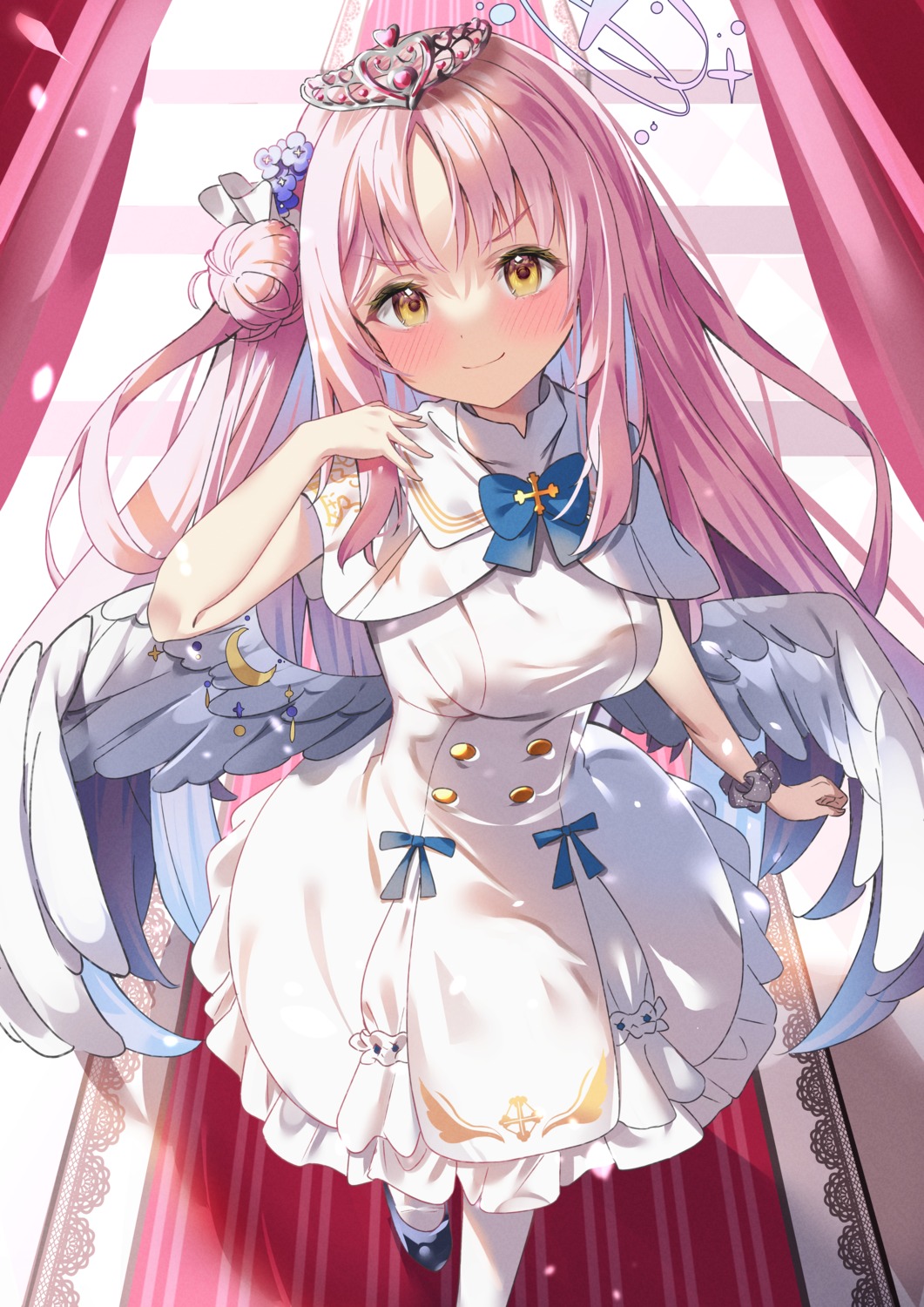 hosigarasu22 blue archive misono mika angel dress wings | #1021987 | yande.re